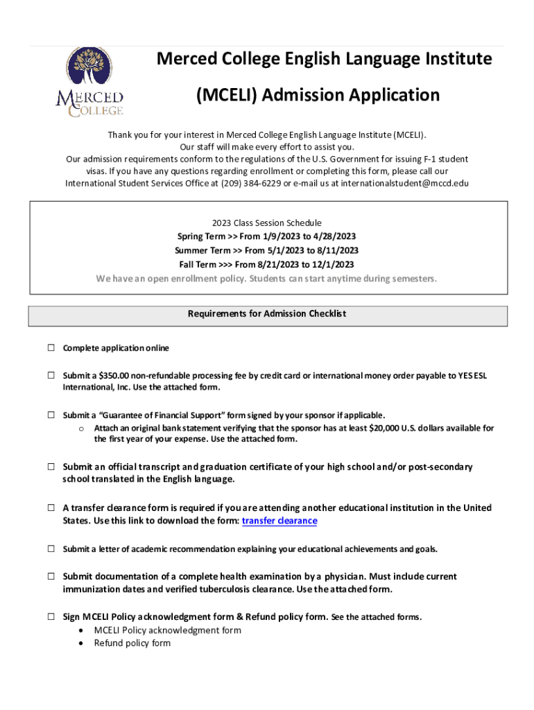 Fillable Online Merced College: Home Fax Email Print - pdfFiller