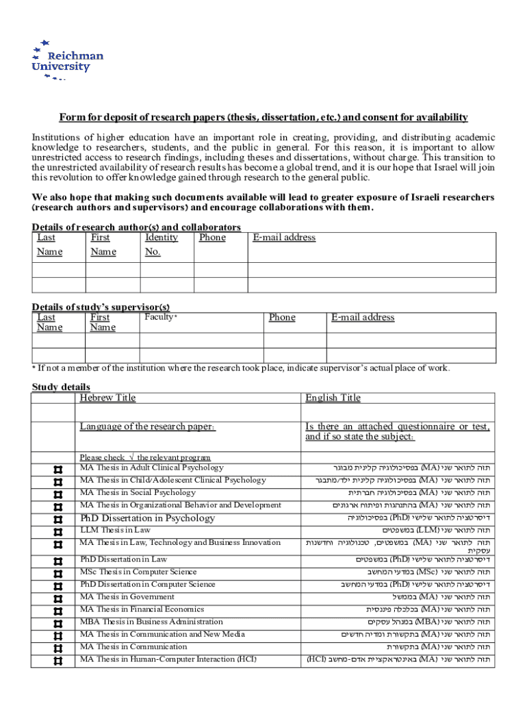 Fillable Online University of Rochester: Research Authorization Form Fax Email Print - pdfFiller