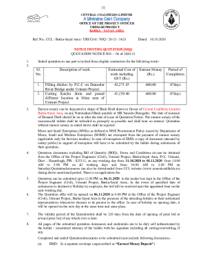 Fillable Online undertaking mining lease Fax Email Print - pdfFiller