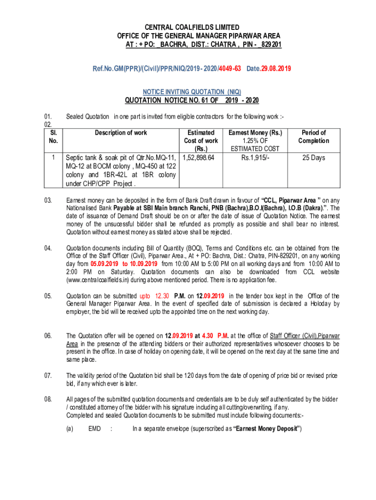 Fillable Online Septic tank & soak pit of Qtr Fax Email Print - pdfFiller