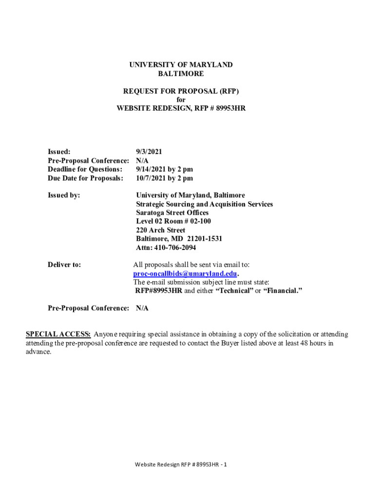 Fillable Online afcf umaryland university of maryland baltimore county ...