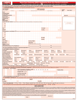 Fillable Online Know Your Client (KYC) Application Form (For Non Fax Email Print - pdfFiller