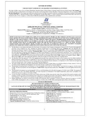 Fillable Online exit offer letter Fax Email Print - pdfFiller