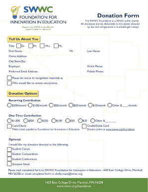 Fillable Online SWWC Service Cooperative / Overview Fax Email Print ...