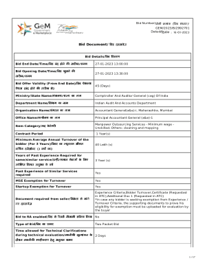 Fillable Online Bid Opening Date/Time/ Fax Email Print - pdfFiller