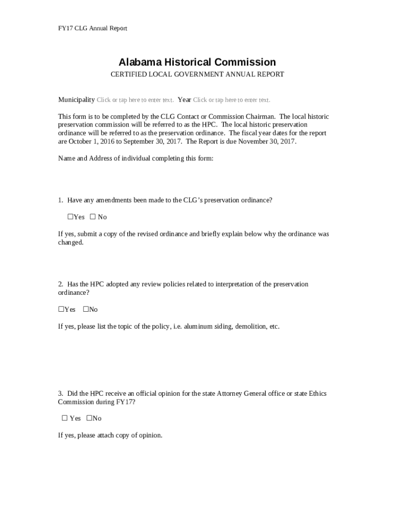 CERTIFIED LOCAL GOVERNMENT GRANT APPLICATION ... Doc Template | pdfFiller