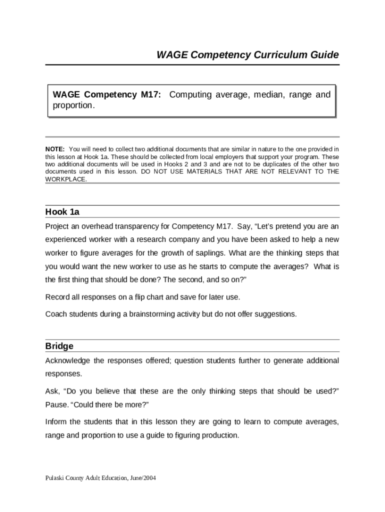 Project an overhead transparency for Competency M17 Doc Template ...