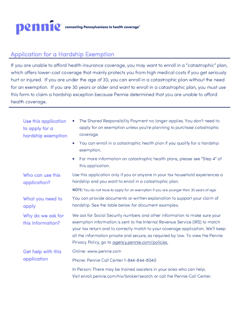 Fillable Online Application for a Hardship ExemptionForm DRAFT.docx Fax ...
