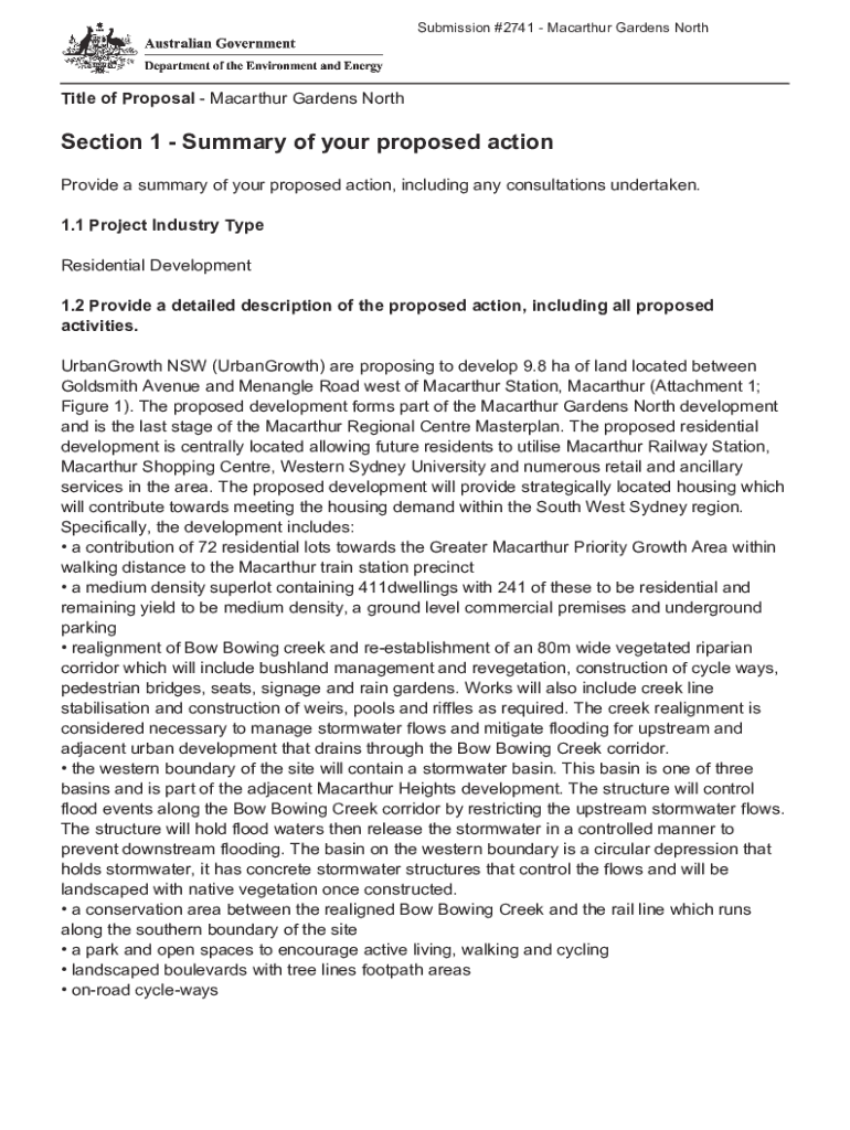 Fillable Online epbcnotices environment gov Community Build Summer Studio: Call for Proposals ...