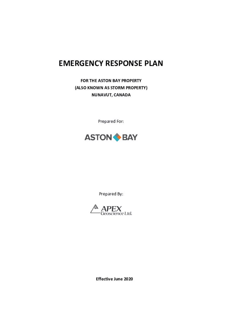 Fillable Online SPILL PREVENTION AND RESPONSE PLAN Fax Email Print ...