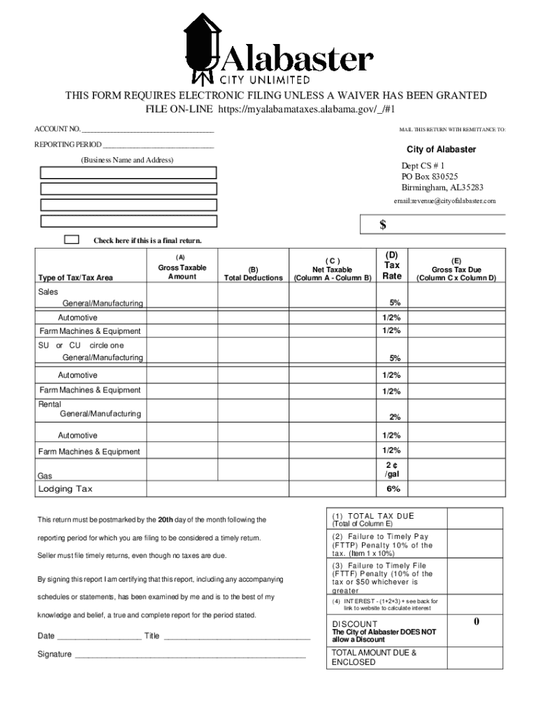 Fillable Online 2022 ALDOR Tax Filing Tips - Alabama Department of ...