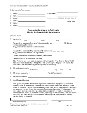 Fillable Online Petition Of Custody. Petition Template Fax Email Print - pdfFiller