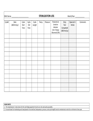 Fillable Online Sterilizing PracticesDisinfection & Sterilization Guidelines Fax Email Print ...