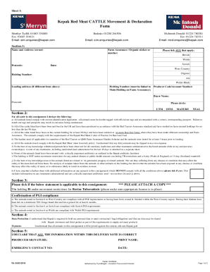 Fillable Online Guide to understanding a beef killing-out sheet Fax ...