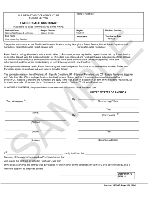 Fillable Online US Forest Service mismanaged Tongass timber sales ...