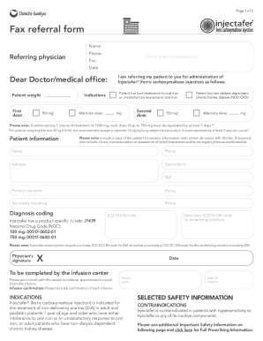 Fillable Online Fax referral form Fax Email Print - pdfFiller