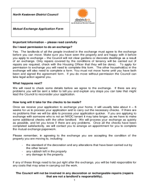 Fillable Online mutual-exchange-application-form- ... Fax Email Print ...