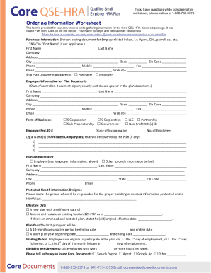 Fillable Online qsehra-worksheet.pdf Fax Email Print - pdfFiller