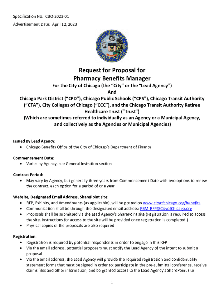 Fillable Online Requests for Proposals/Qualifications Archive Fax Email Print - pdfFiller