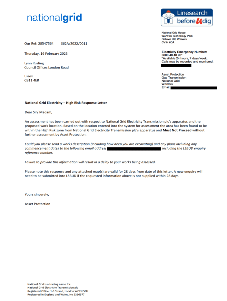 Fillable Online National Grid Electricity 2 Fax Email Print - pdfFiller