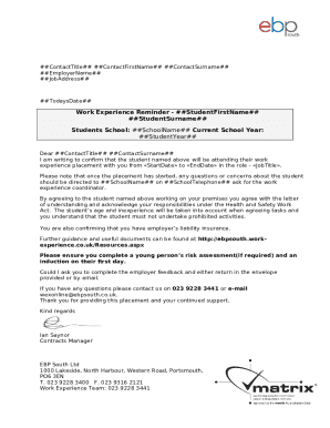 certificate for work experience Doc Template | pdfFiller