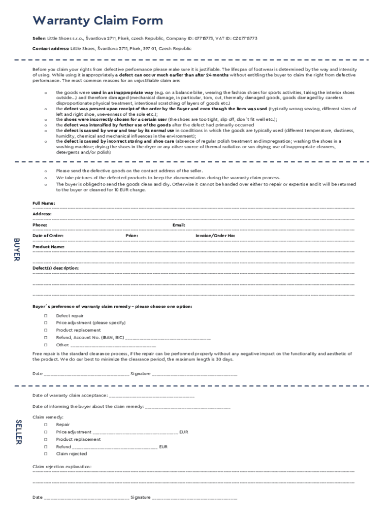 Fillable Online VAT identification number in the Czech Republic (VAT ID ...
