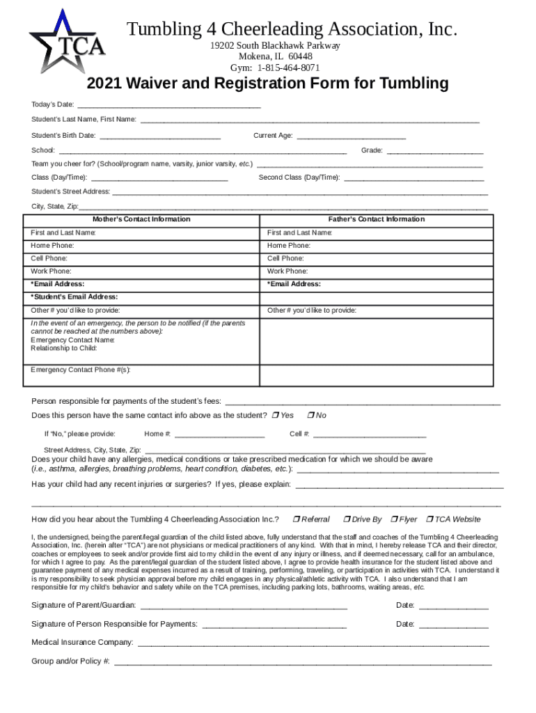 ACP Team Registration Doc Template | pdfFiller