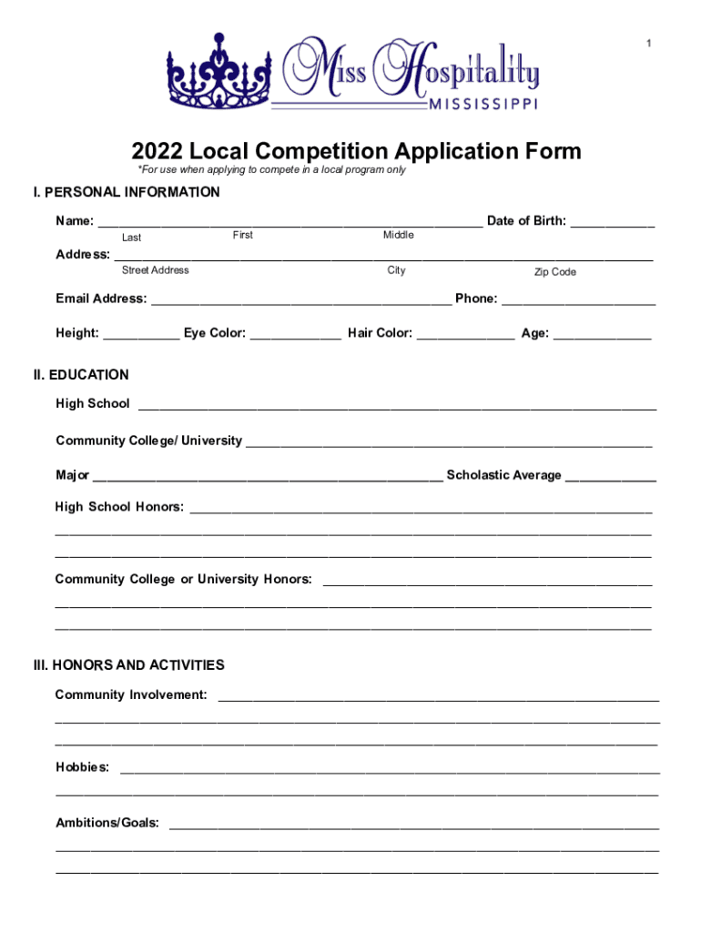 Fillable Online Local Competition for Projects - River Valleys CoC Fax ...