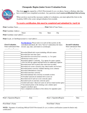 Fillable Online + Referee and Scorer Forms & Documents Fax Email Print ...