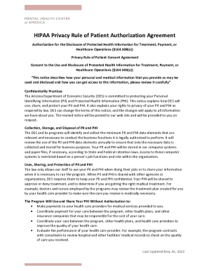 Fillable Online HIPPA Consent Revised (1) Fax Email Print - pdfFiller
