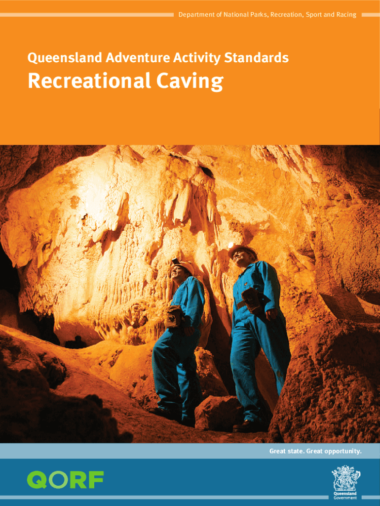 Fillable Online Recreational Caving Fax Email Print - pdfFiller