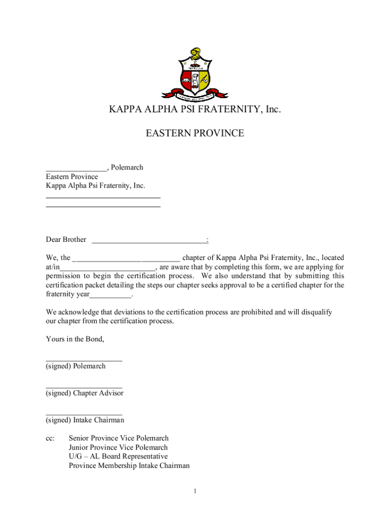 Fillable Online The Provinces - Kappa Alpha Psi Fraternity, Inc. Fax ...