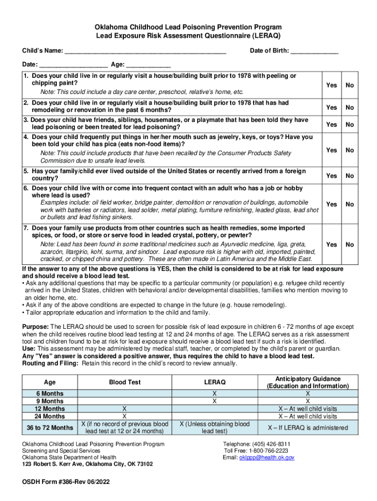 Fillable Online Protecting Our Kids from Lead Fax Email Print - pdfFiller