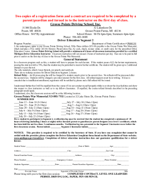 Fillable Online Parent/Guardian Role in MO Graduated Driver License ...