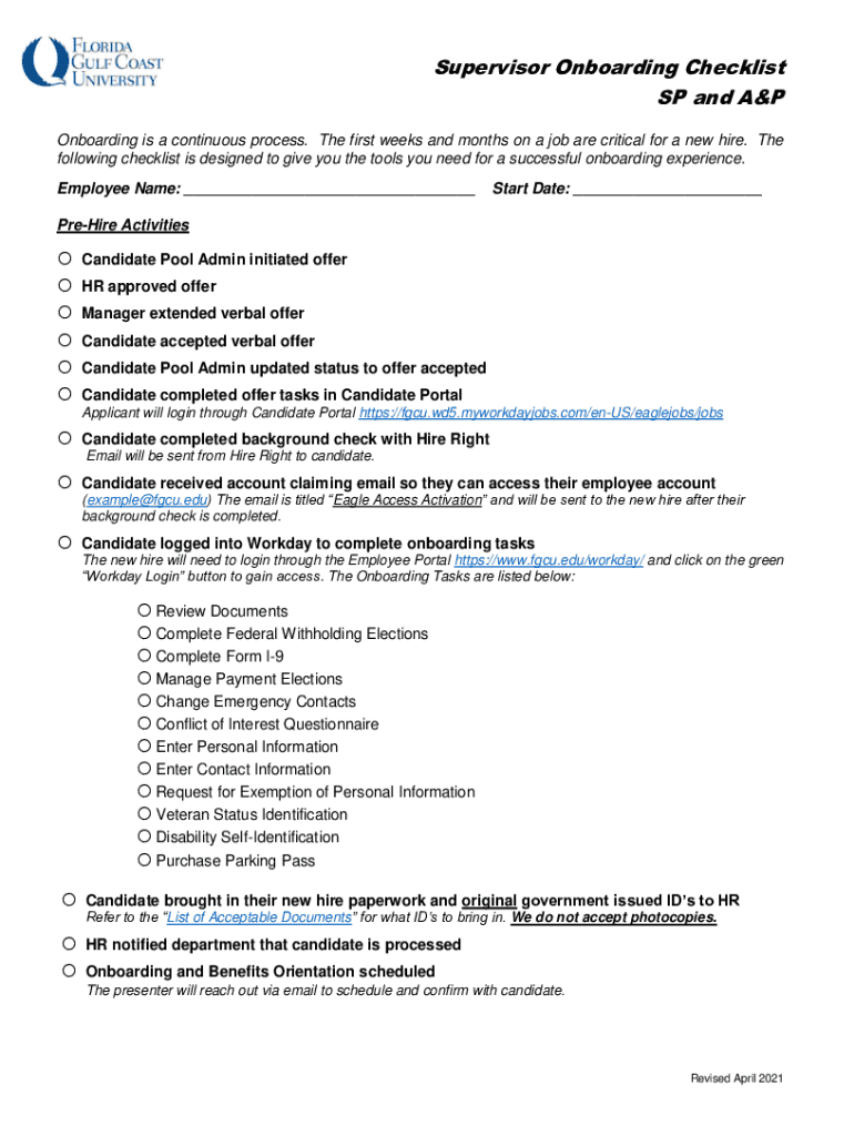 Fillable Online Manager Self-Service: View New Employee Onboarding ... Fax Email Print - pdfFiller