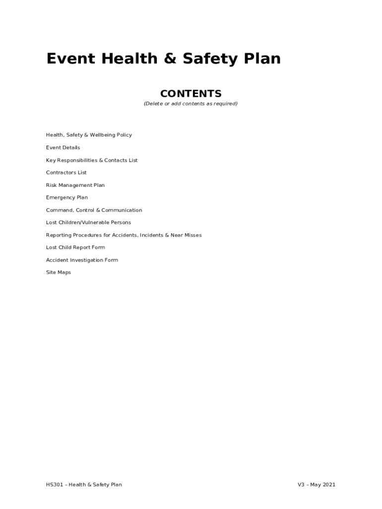 Event medical services provided by St John Doc Template | pdfFiller