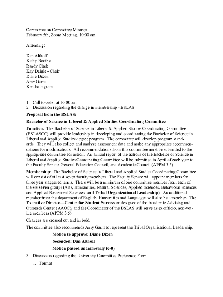 Fillable Online Dan Althoff Kathy Boothe Randy Clark Kay Daigle Fax ...