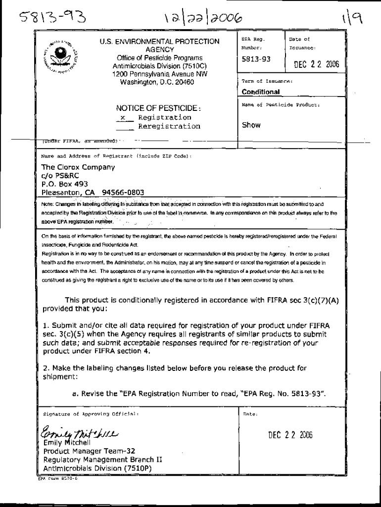 Fillable Online 40 CFR Part 165 -- Pesticide Management and Disposal ...