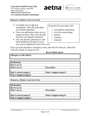 Fillable Online Member and Physician Materials-Member Medication Action ...