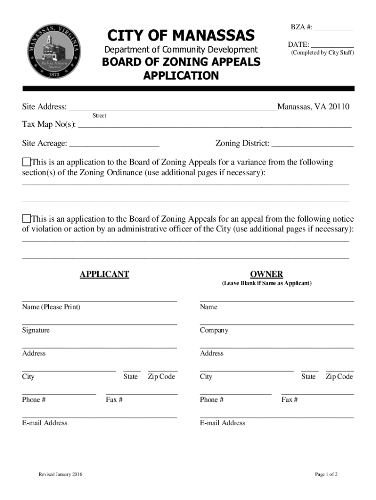 Fillable Online PROCESS FOR REZONING Fax Email Print - pdfFiller