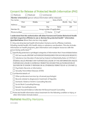 Fillable Online 2877Beacon Sensitive PHI Form Fax Email Print - pdfFiller