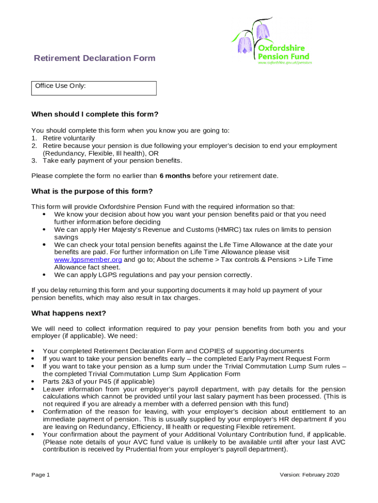 Retirement Preparation Doc Template | pdfFiller