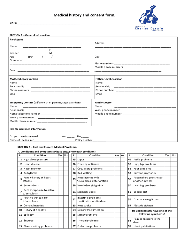 Fillable Online Example Participant Information Sheet and Consent Form Fax Email Print - pdfFiller