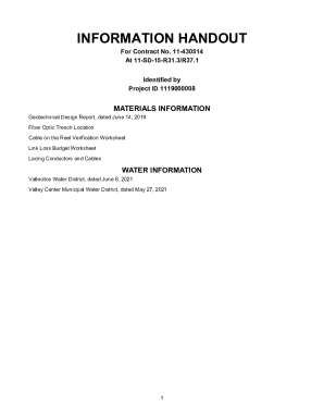 Fillable Online 1. all conduit and cable placement shown on the ...