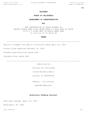 Fillable Online Bridge Rails and Barriers - Caltrans - CA.gov Fax Email Print - pdfFiller