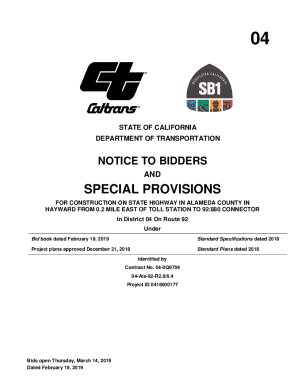Fillable Online SR 84 Expressway Widening and SR 84/I-680 Interchange ...