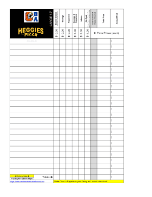 Fillable Online 2020-2021 Heggies Pizza Order Form.xlsx Fax Email Print ...