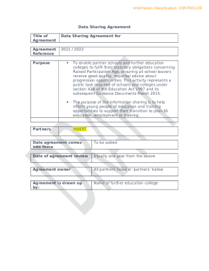 Data Sharing Agreement Template for Intermediary ... Doc Template ...
