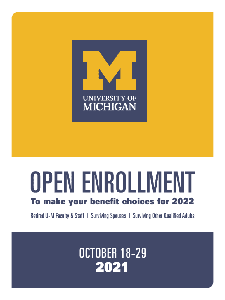Fillable Online hr umich New Employees Guide For Benefits Enrollment Fax Email Print - pdfFiller