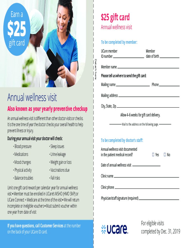 Fillable Online Annual wellness visit Fax Email Print - pdfFiller